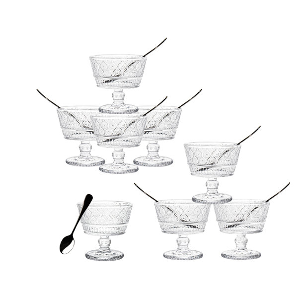 Godinger Silver Art Co Claro Clear 16 Piece Taster Set & Reviews | Perigold