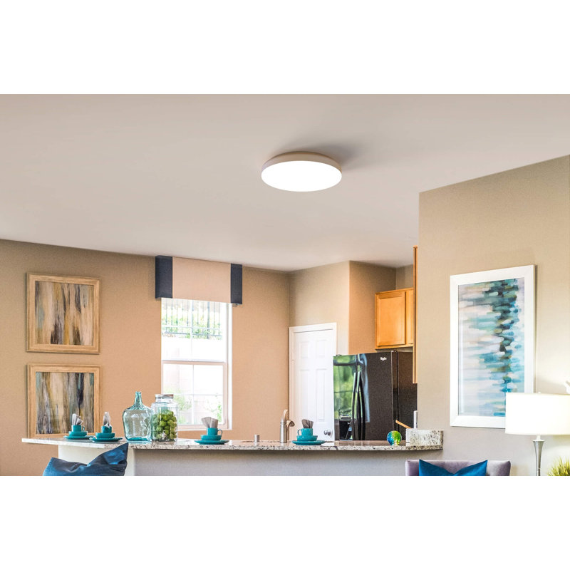 KODA 14" LED Ceiling Light with Motion Sensor and Adjustable Color ...