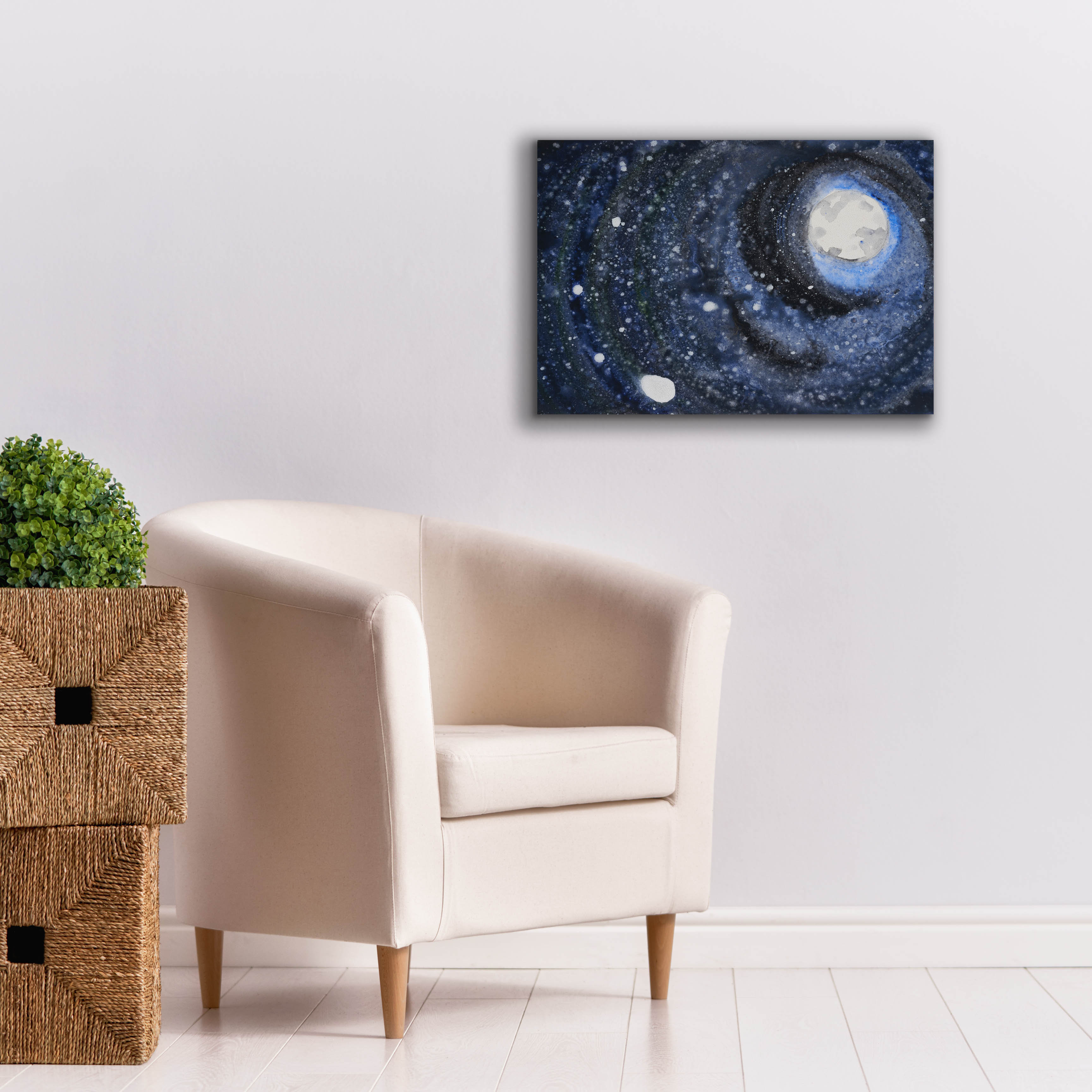 Ivy Bronx 'Starry Night Sky 3' by Erin McGee Ferrell Canvas Wall Art ...