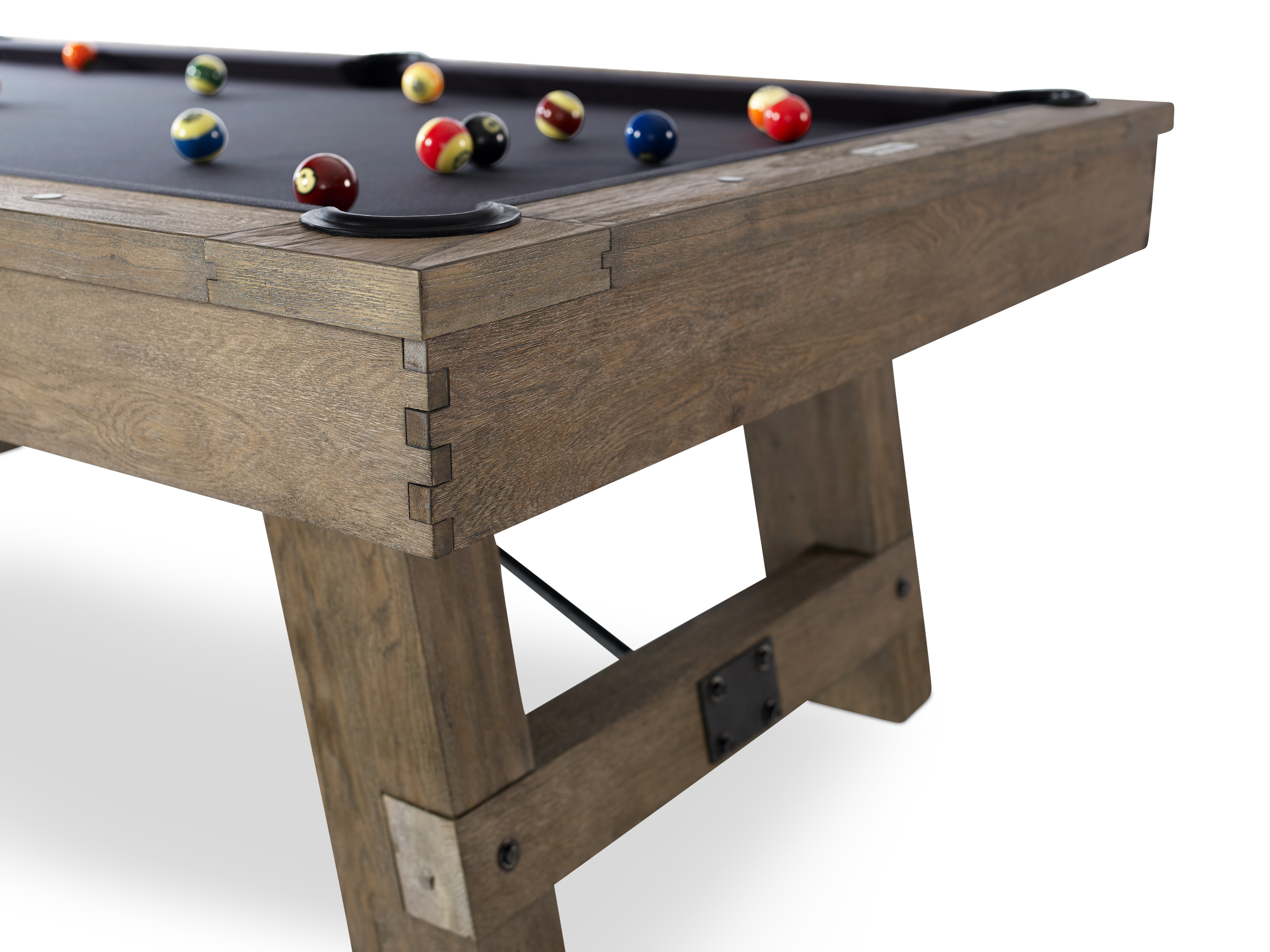 Plank & Hide Isaac Slate Pool Table with Professional Installation ...