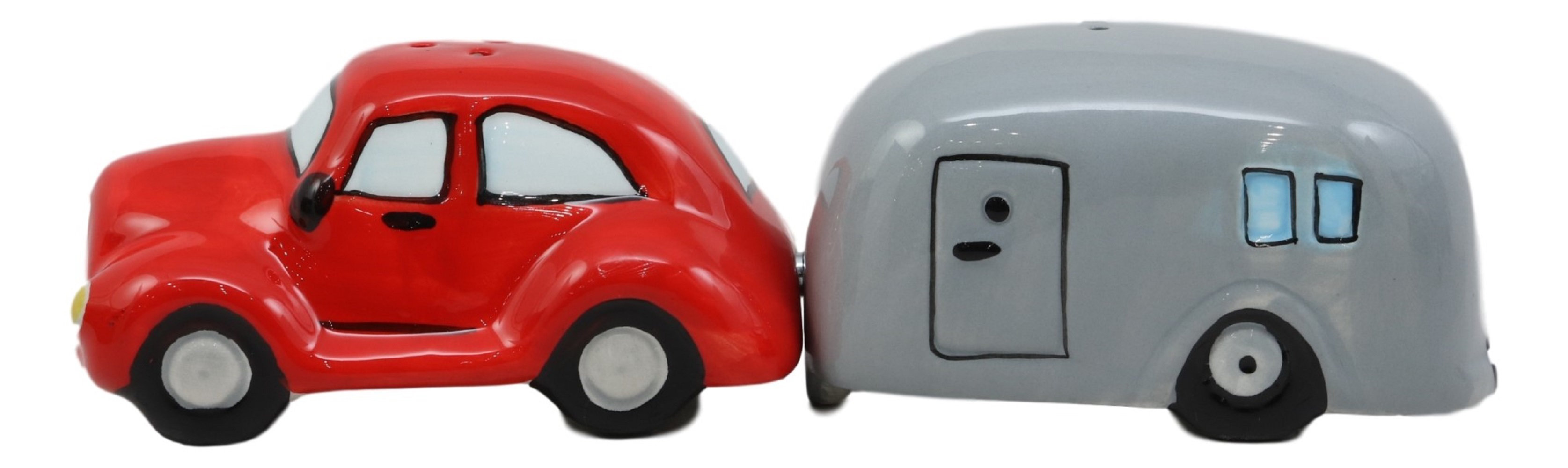 Wildon Home® Kissing Car and Camper Trailer Magnetic Salt and Pepper ...
