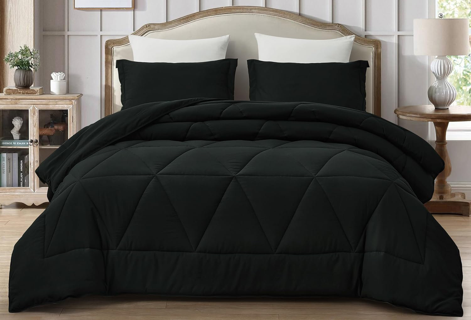 Chezmoi Collection Washed Microfiber Bedding Microfiber Comforter Set ...