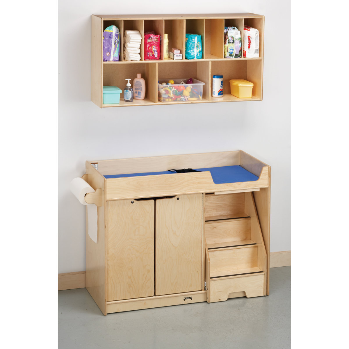 Jonti-Craft® Changing Table with Stairs Combo | Wayfair