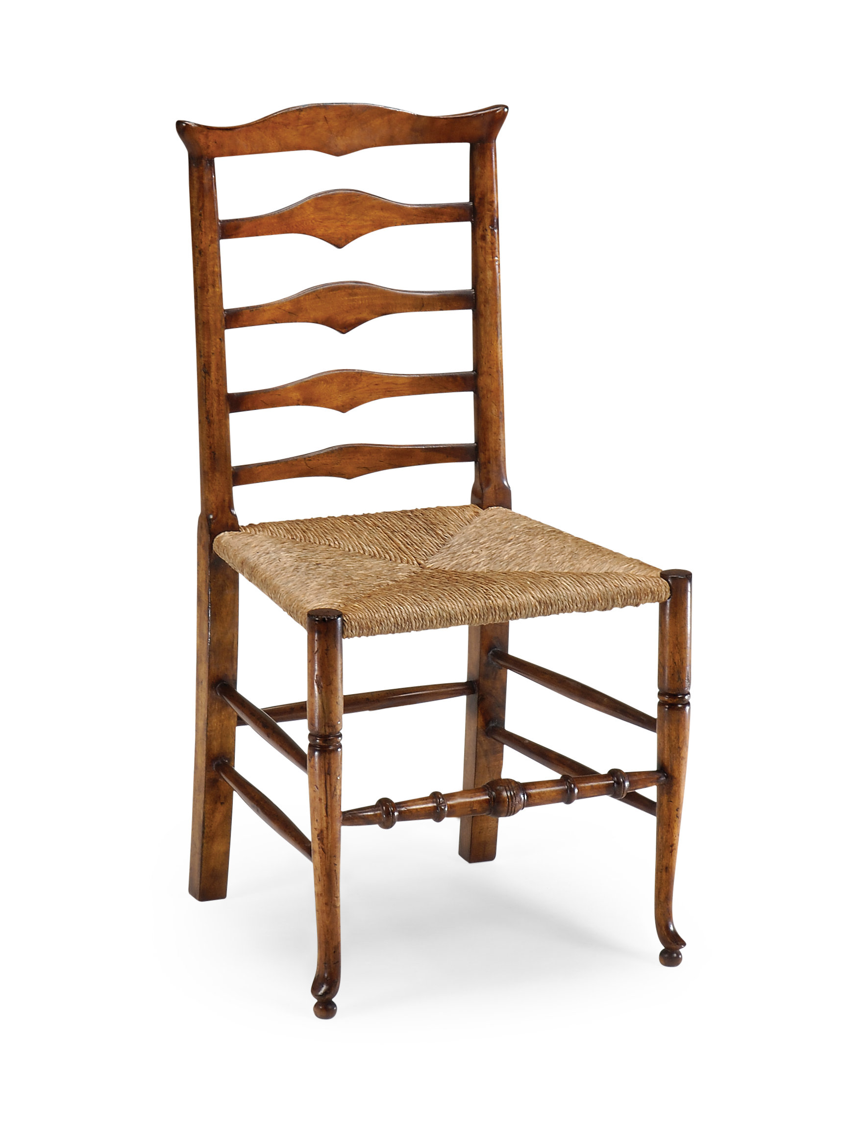 Jonathan Charles Fine Furniture Country Farmhouse Ladder Back Solid ...