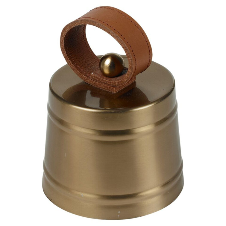 Rosdorf Park Jaydon Heavy Duty Weighted Gold Decorative Wedge w/ Handle ...