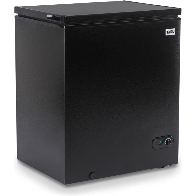 TABU 7 Cubic Feet Chest Freezer with Adjustable Temperature Controls ...