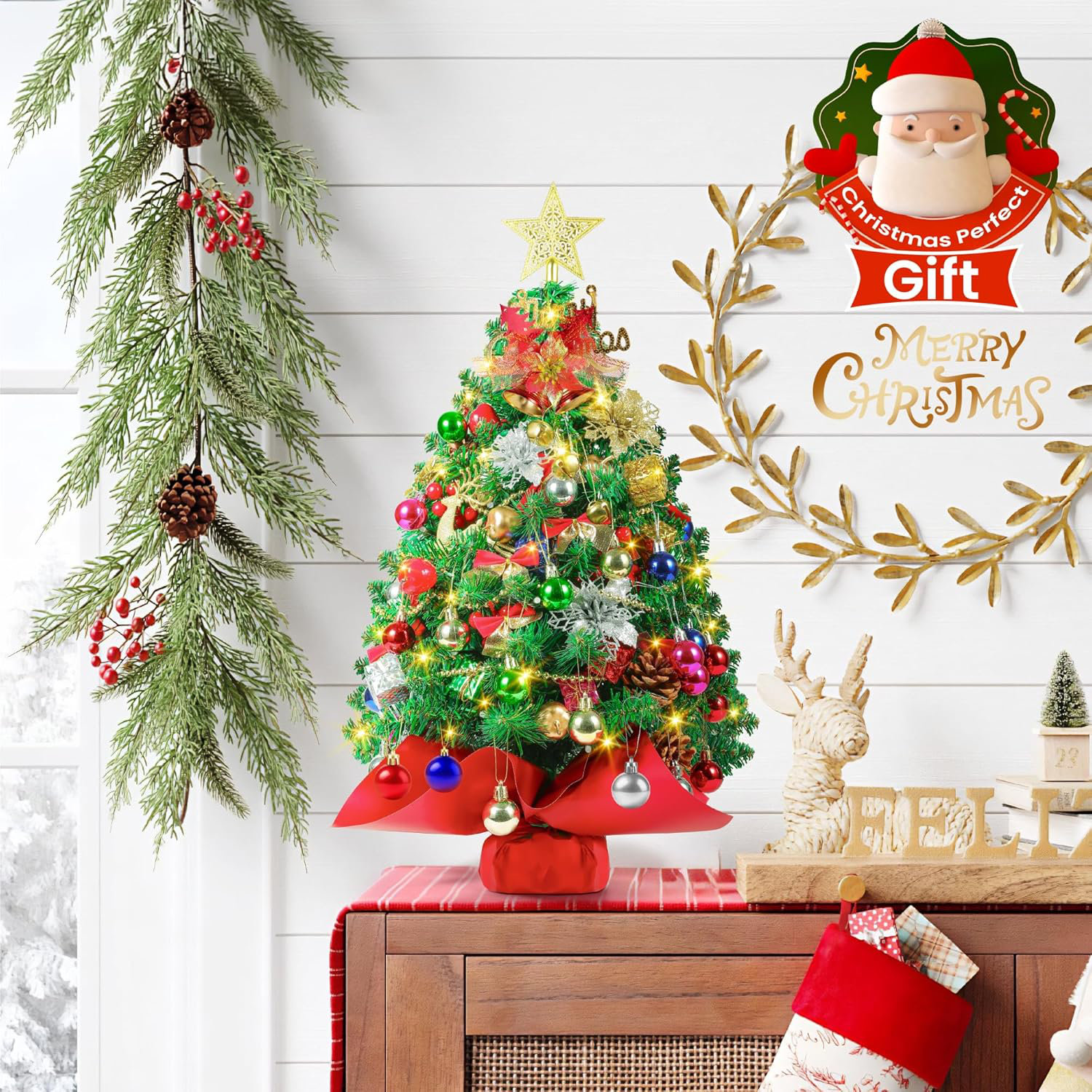 The Holiday Aisle® 90'' Christmas Tree | Wayfair