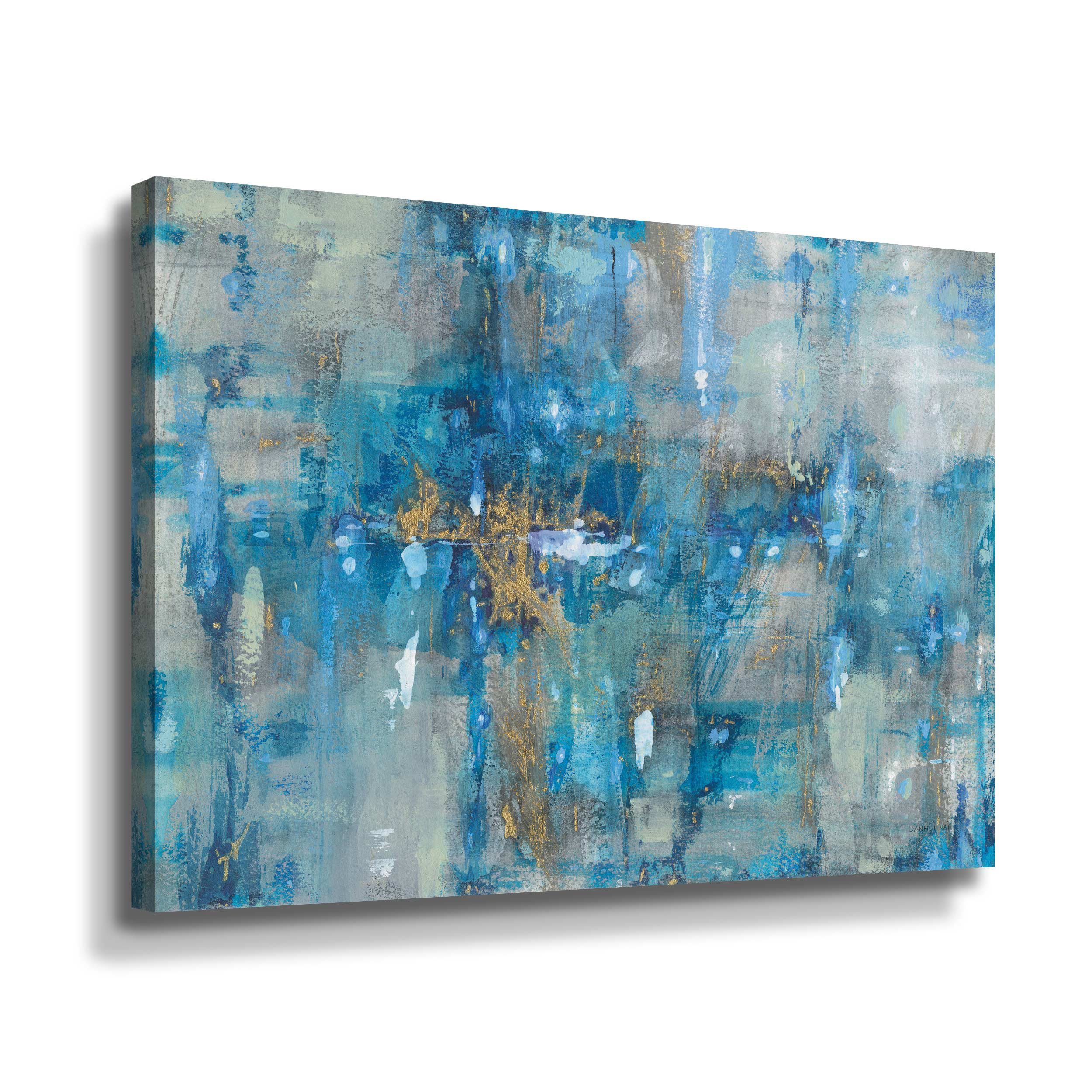 Wrought Studio™ Lapis Lazuli - Painting on Canvas | Wayfair