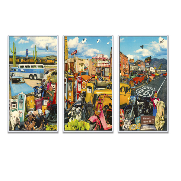 Trinx Route 66 MidWest Roadside Collage " Route 66 MidWest Roadside ...