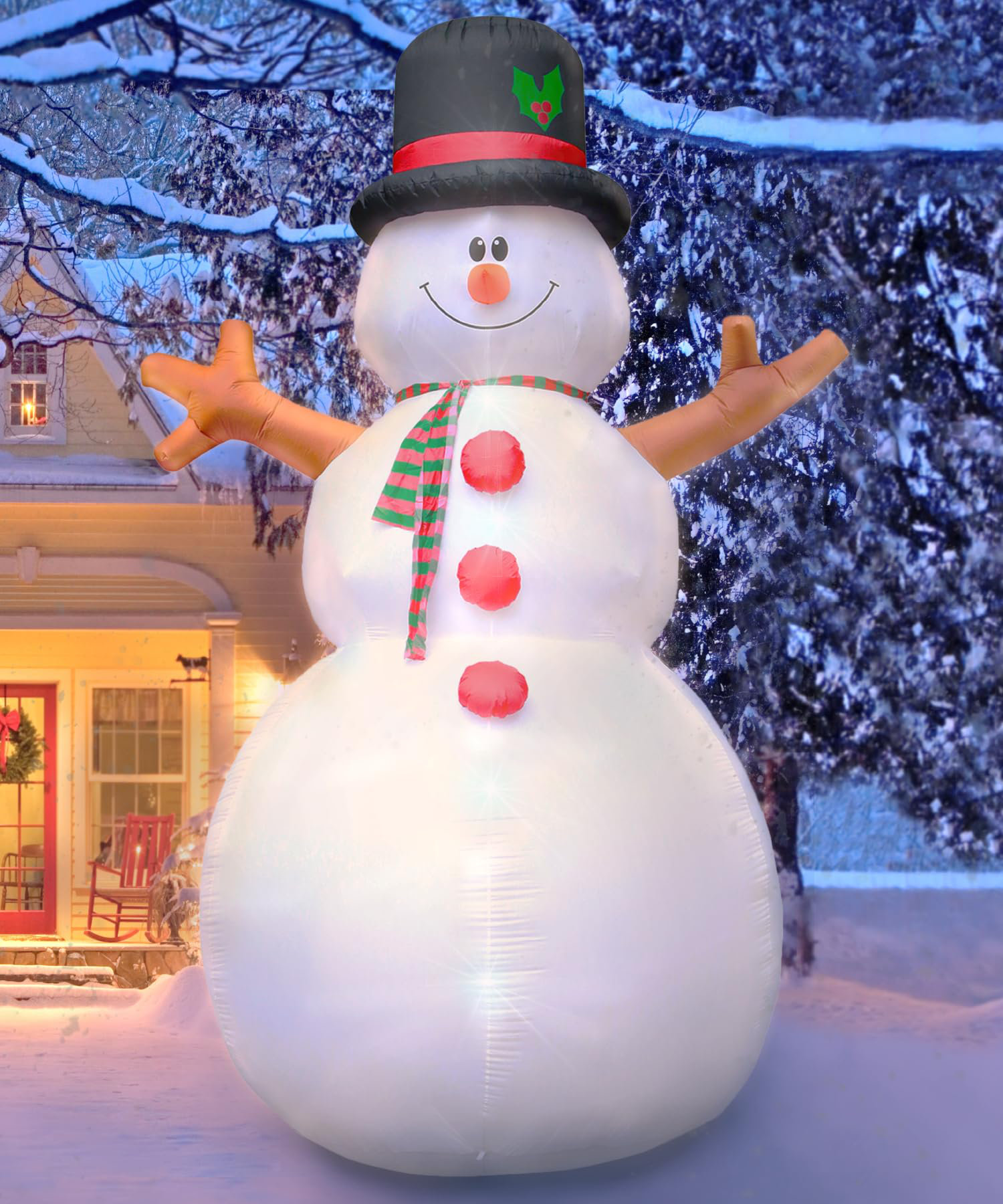 The Holiday Aisle® 15Ft Giant Christmas Inflatables Large 15Ft Tall ...