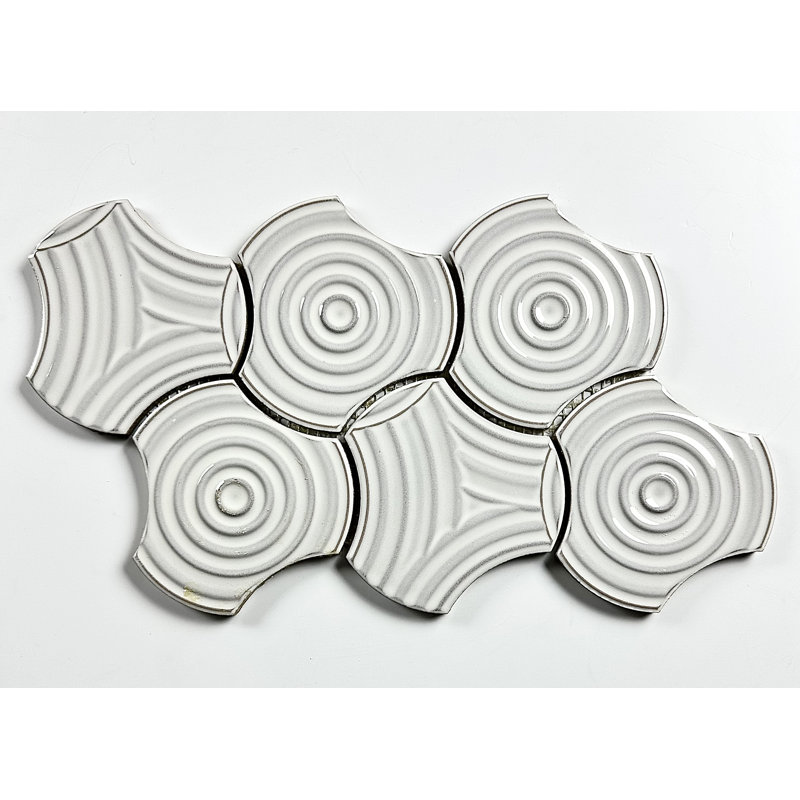 Abolos Monet 4.75" x 4.75" Ceramic Random Mosaic Tile | Wayfair