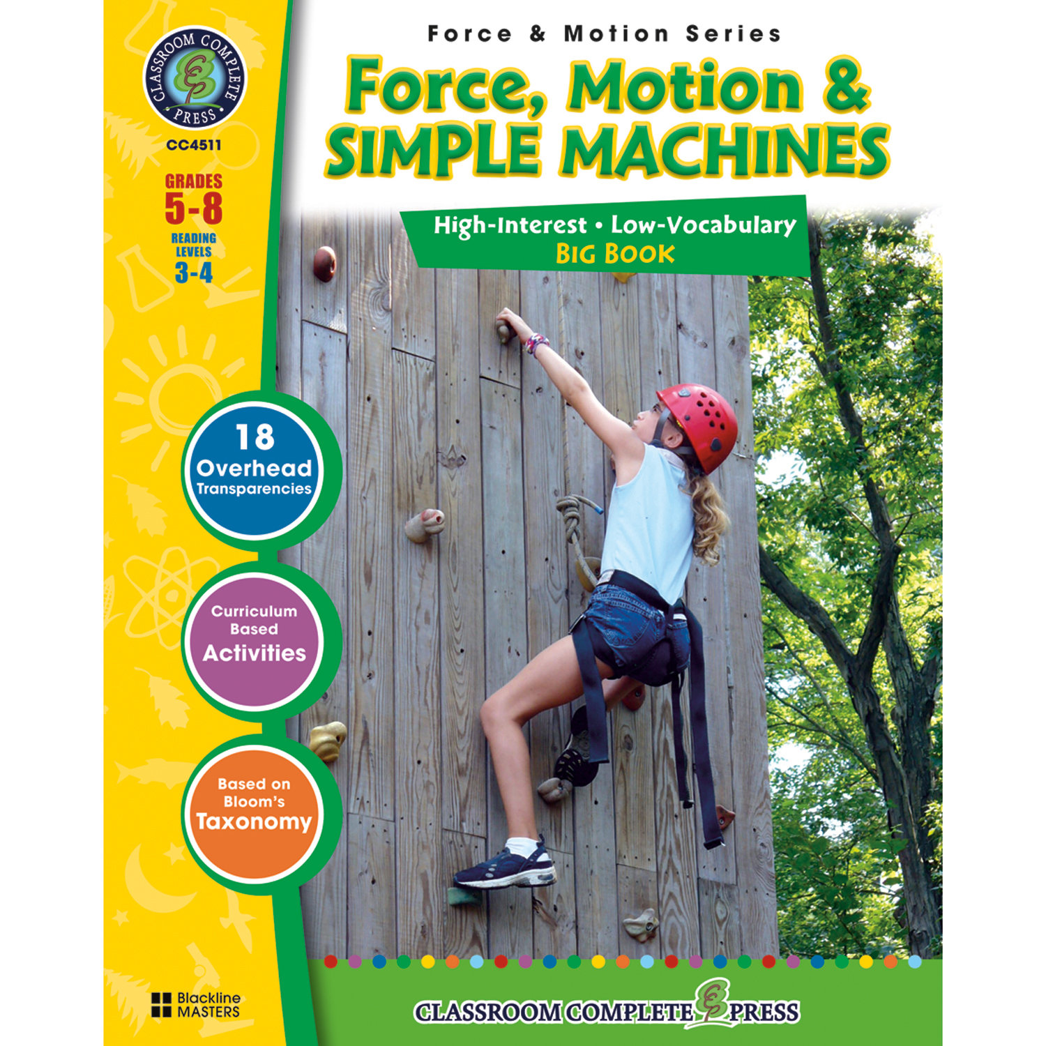 Classroom Complete Press Force Motion and Simple Machines Big Book ...