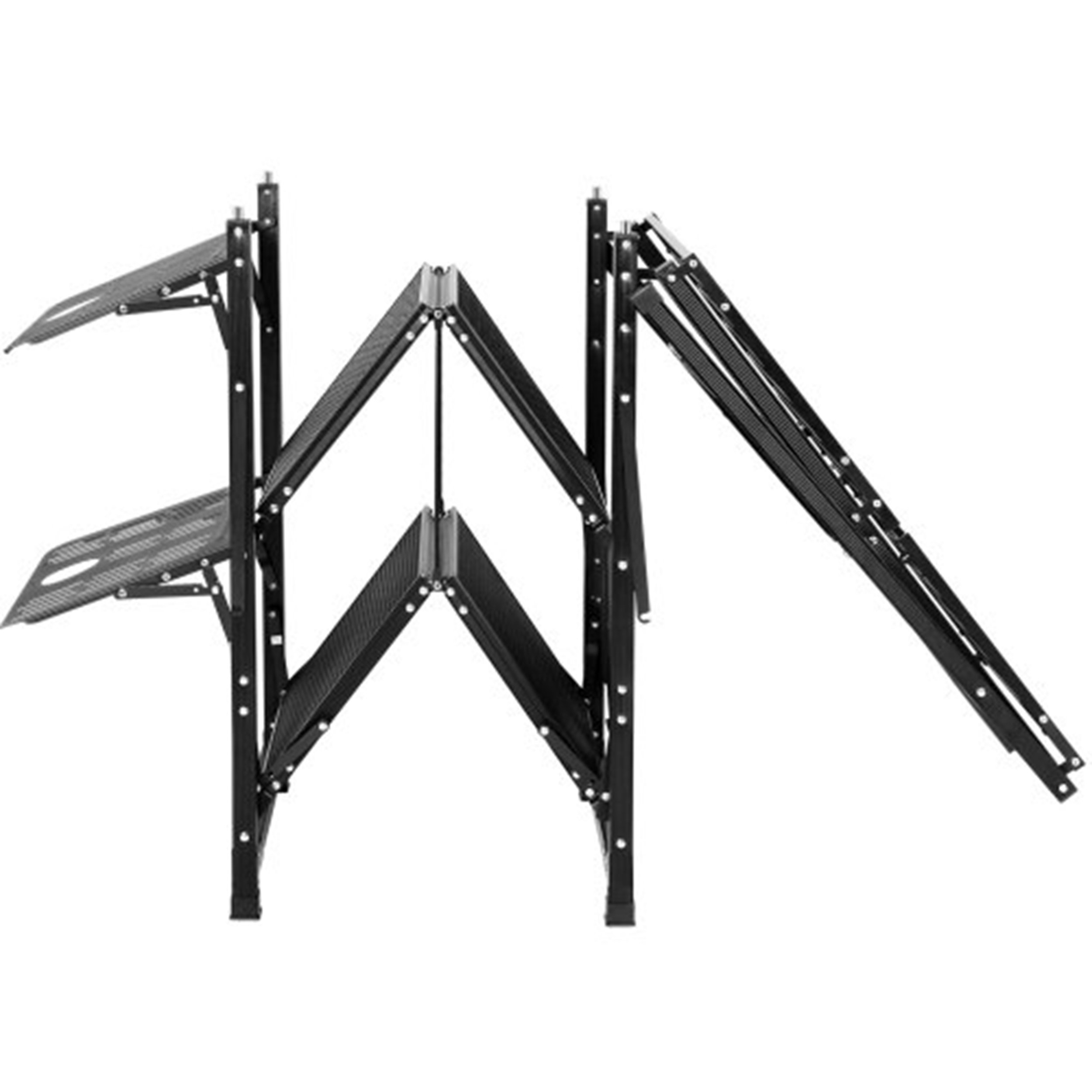 Latitude Run® VEVOR One-Piece Folding Portable Camping Kitchen Table ...