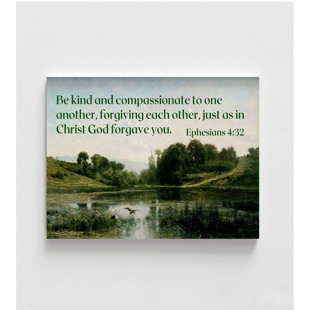 WeFrameArt The Ponds Of Gylieu By Charles Francois Daubigny, Bible ...
