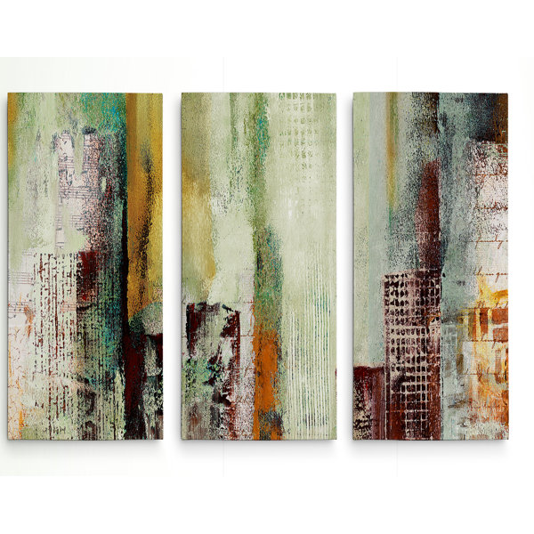 Williston Forge 'Variation' Acrylic Painting Print Multi-Piece Image on ...