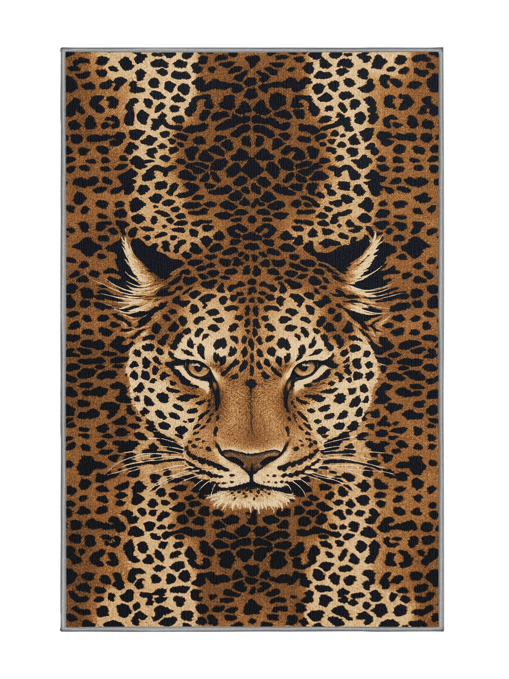 Dakota Fields Washable Indian Leopard Big Cats Area Rug | Wayfair