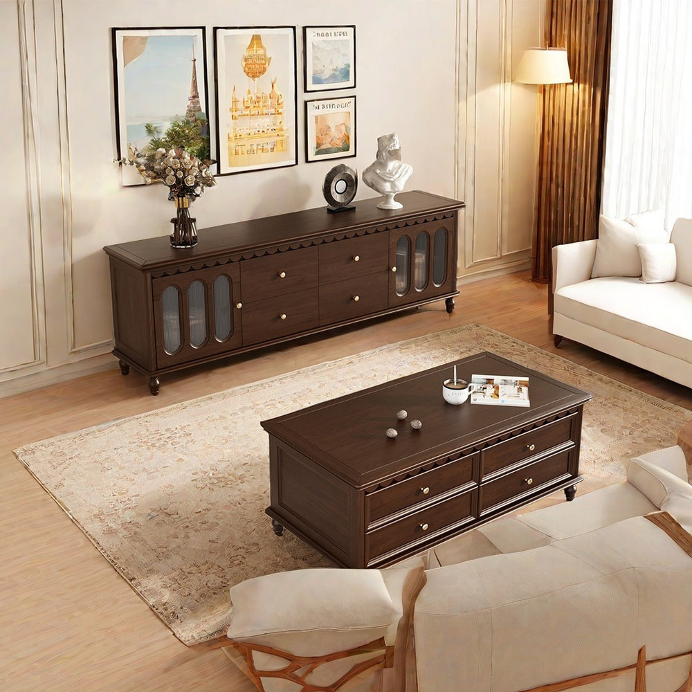 moonlight design Vintage TV stand and coffee table - Wayfair Canada