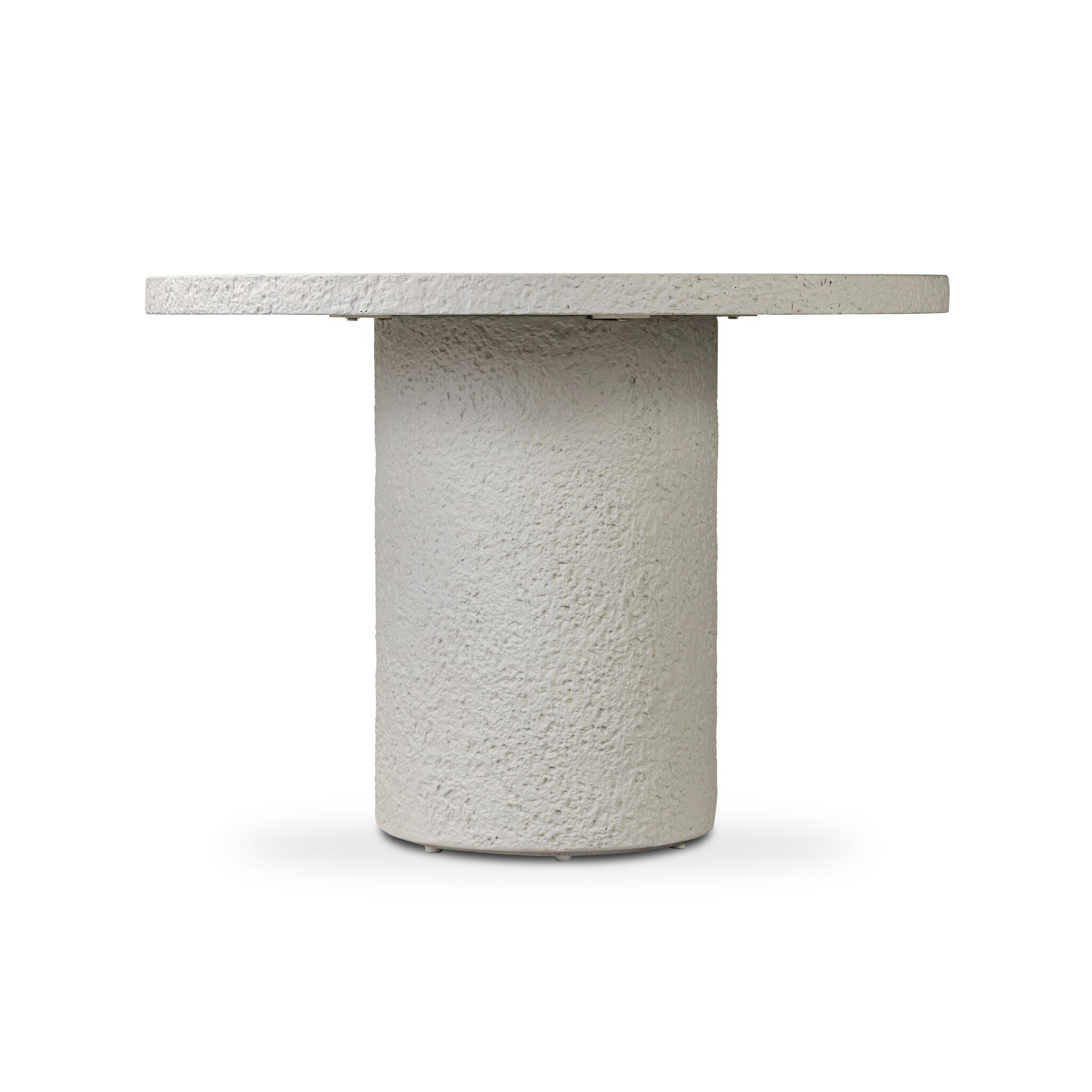 Four Hands Otero Outdoor Dining Table-42"-Blanc Stone | Perigold