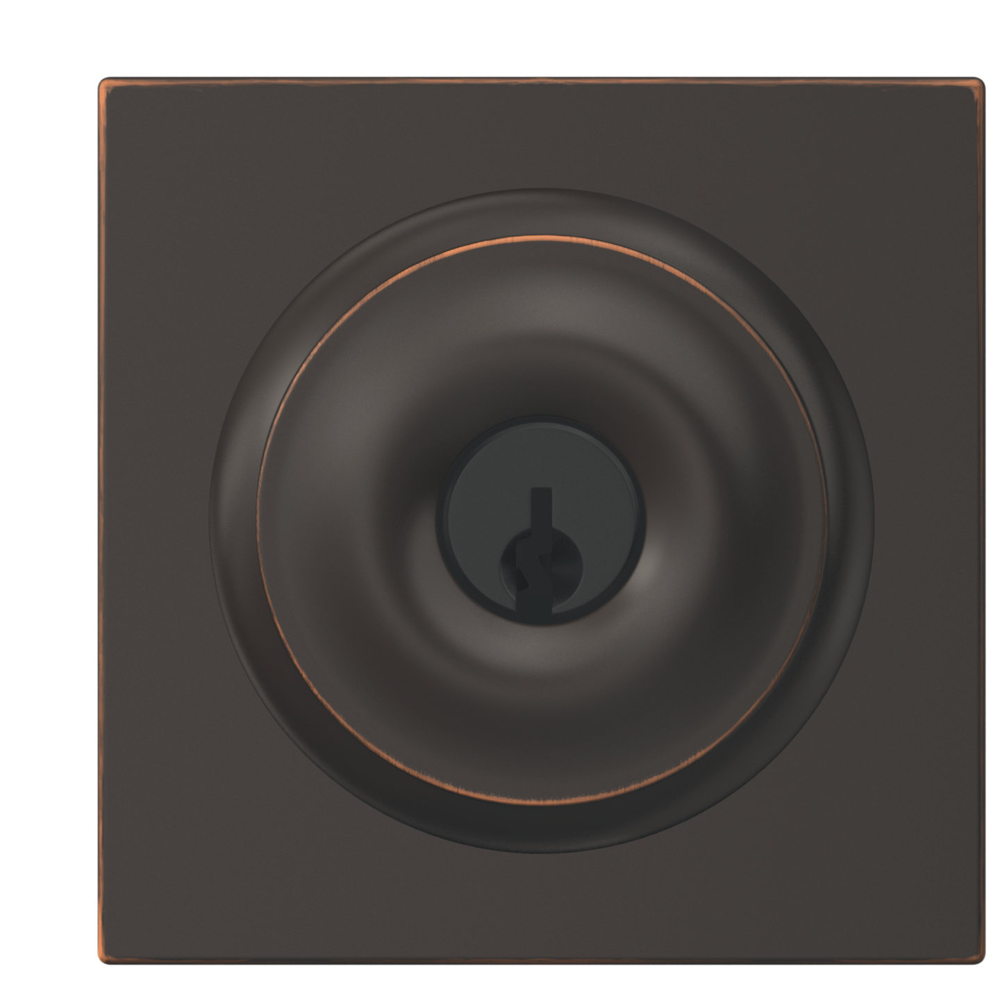 Schlage Georgian Keyed Entry Knob with Collins Trim & Reviews | Perigold
