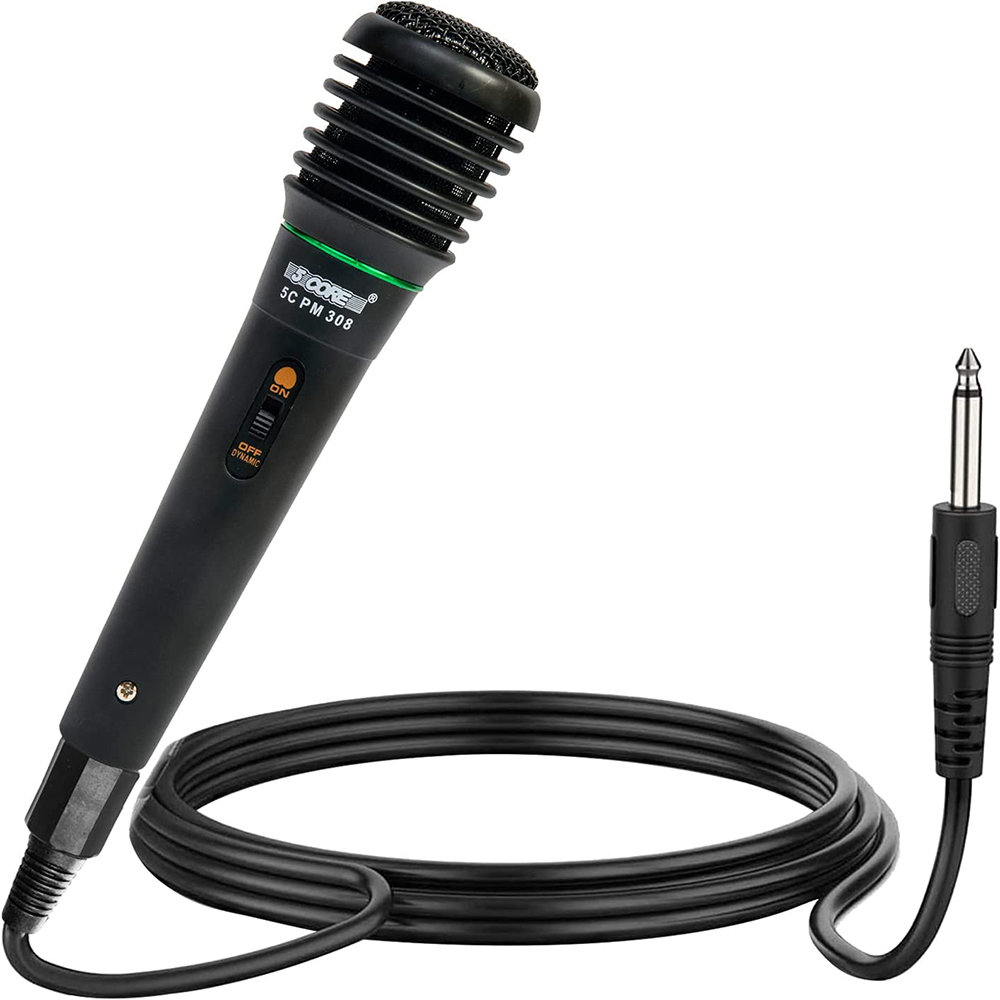 5 Core Microphone XLR Dynamic Karaoke Singing Handheld Microfono ...
