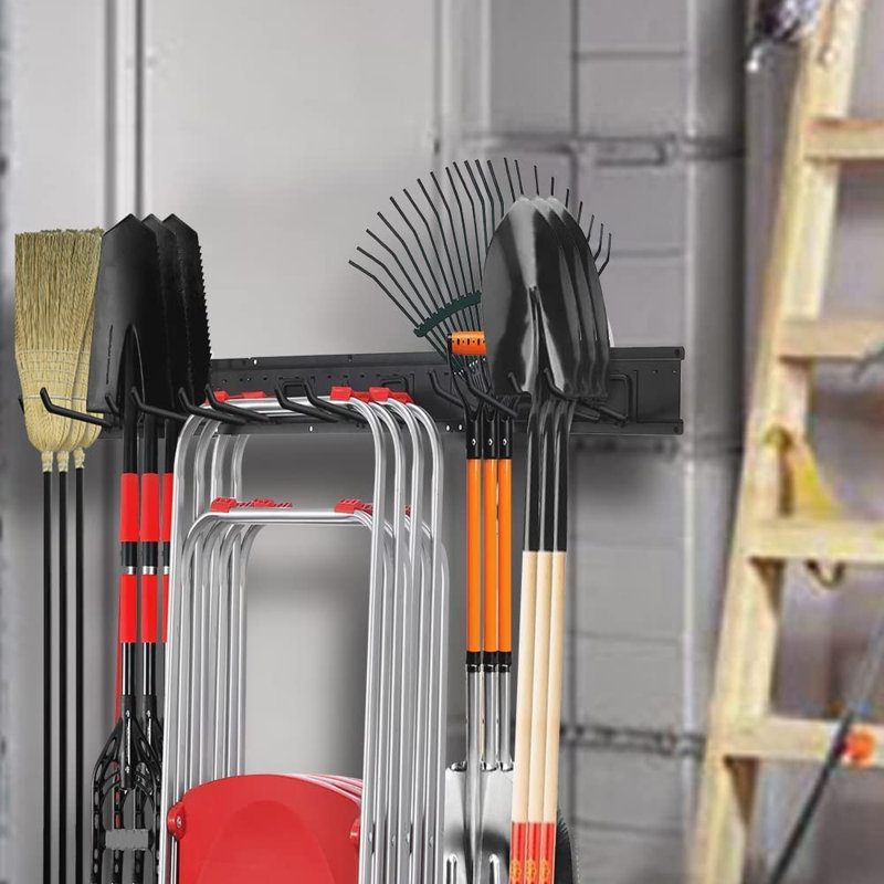 The Twillery Co.® Garage Tool Storage Rack & Reviews | Wayfair