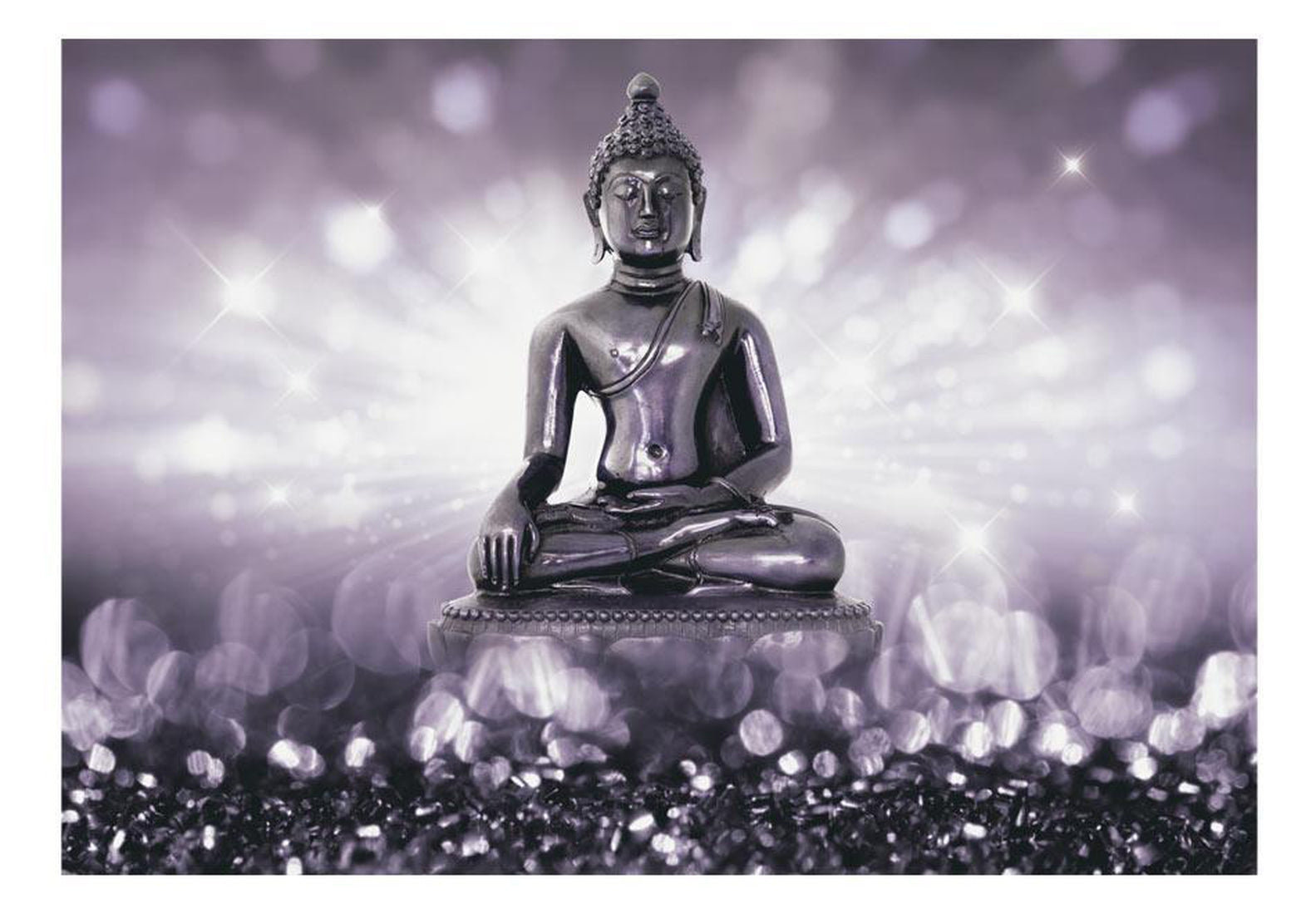 East Urban Home Bovian Buddha Peel & Stick Wall Mural | Wayfair