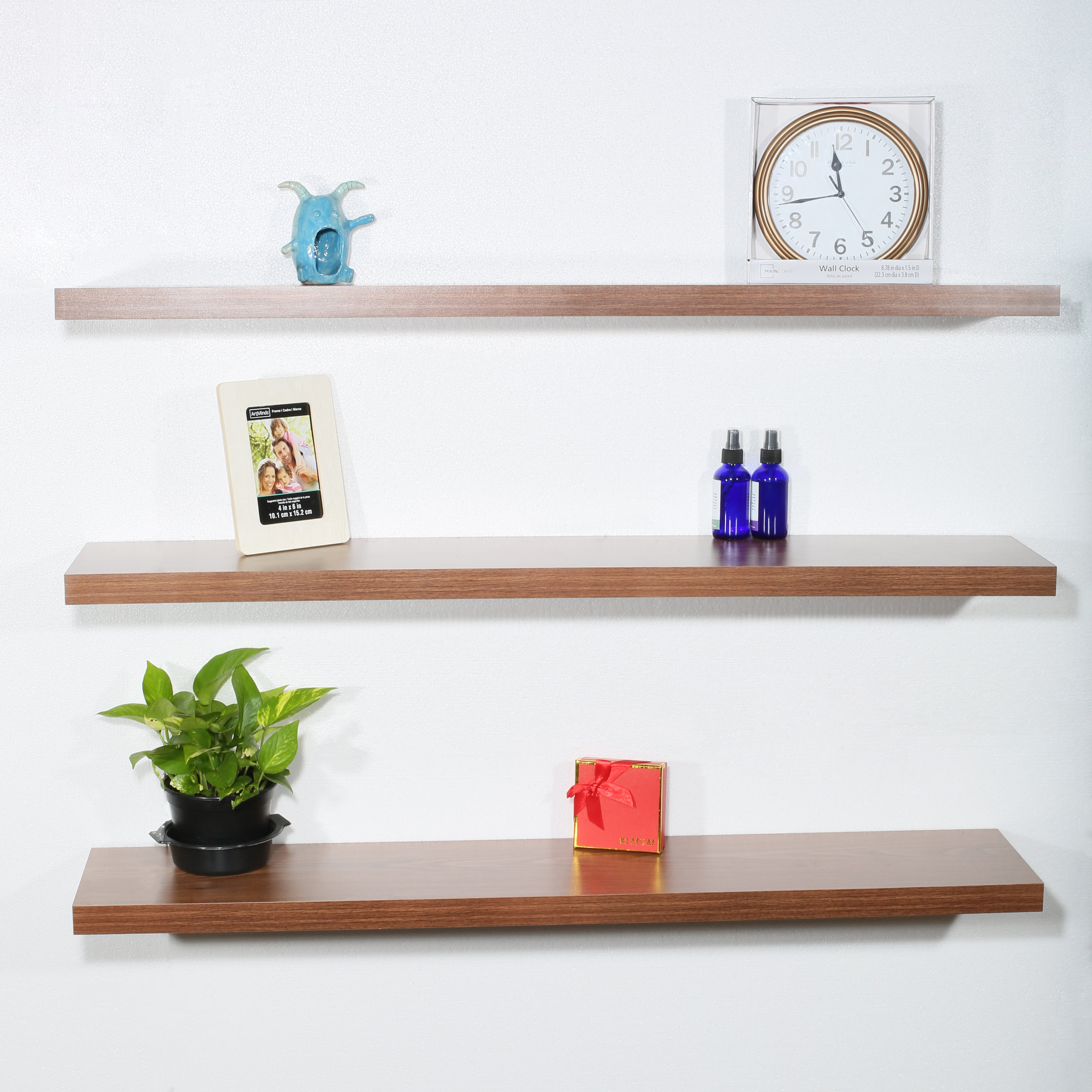 Latitude Run® Cassiana 3 Piece Floating Shelf & Reviews | Wayfair