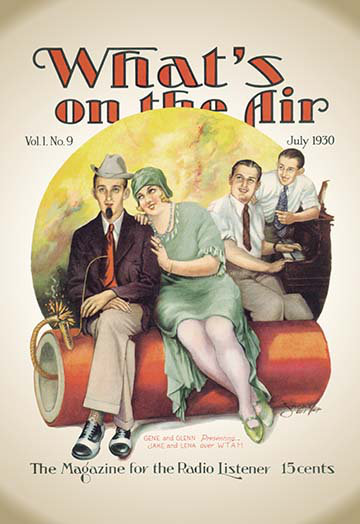 Buyenlarge What's on the Air: Dynamite Broadcast Vintage Advertisement ...