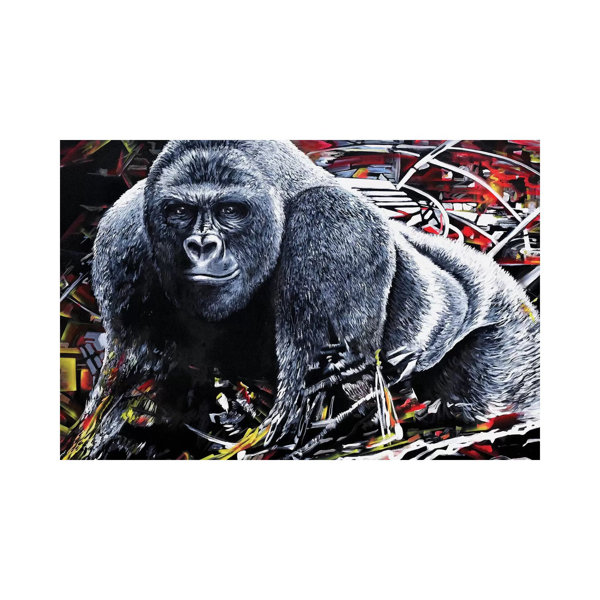 17 Stories Harambe by Piero Manrique - Wrapped Canvas Graphic Art ...