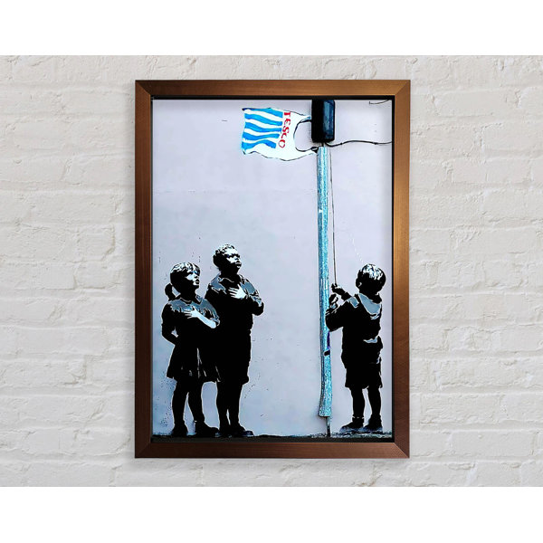 Rosalind Wheeler Homage To The Tesco Flag 2 - Single Picture Frame ...