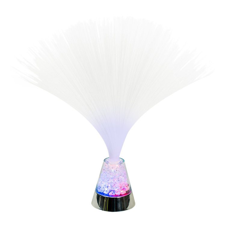 Metro Lane Dashawna Fibre Optic RGB Colour Changing LED Desk Table Lamp ...