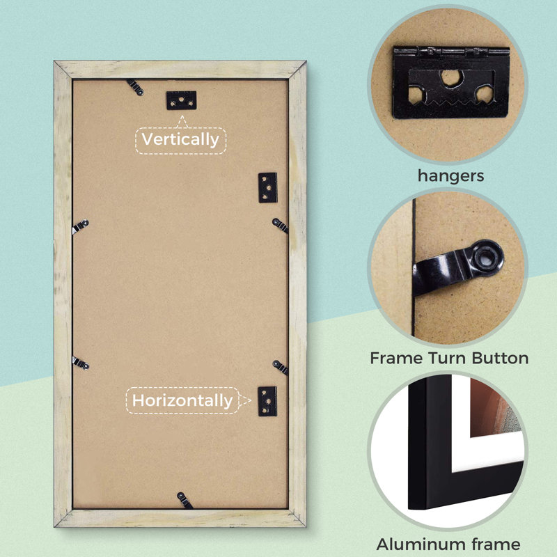 Latitude Run® Matte Wood Collage Picture Frames - Wayfair Canada