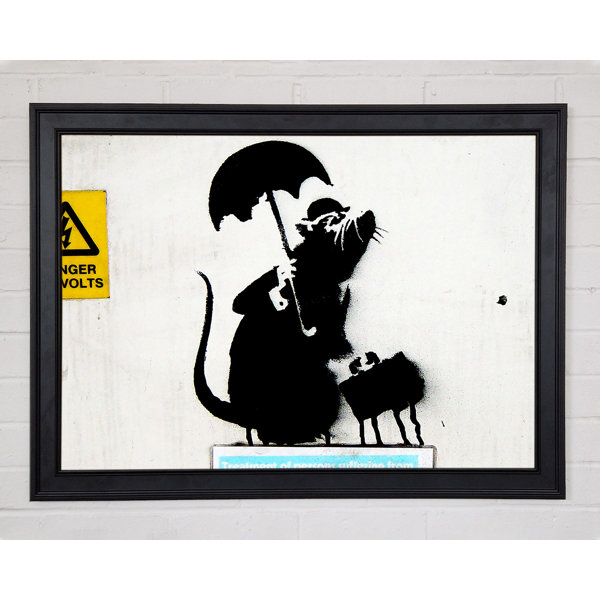Happy Larry Rat Box Framed Print | Wayfair.co.uk