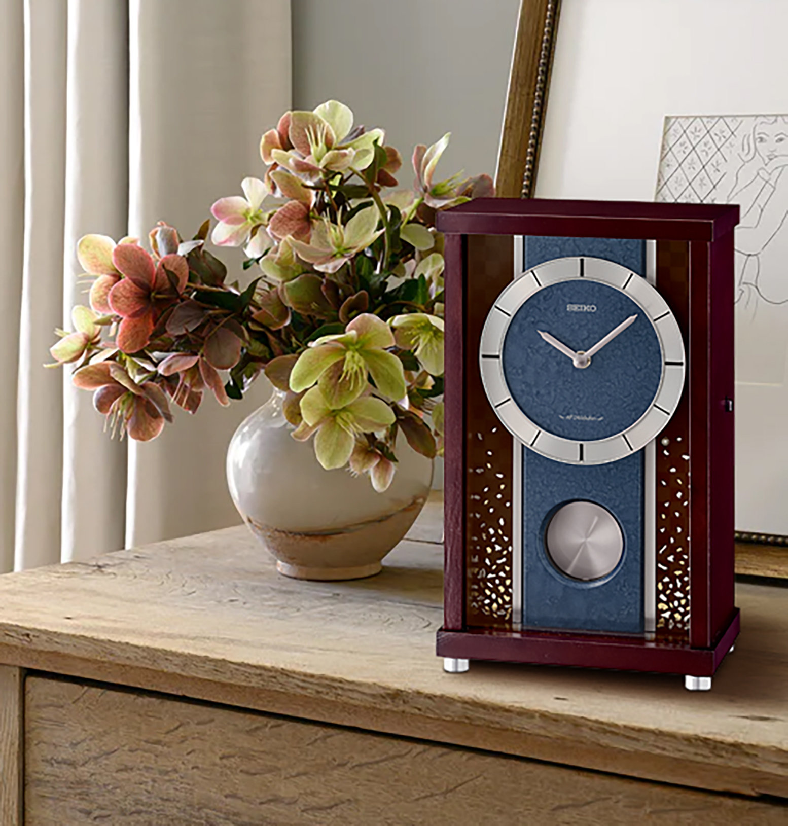 Seiko Tabletop Clock | Wayfair