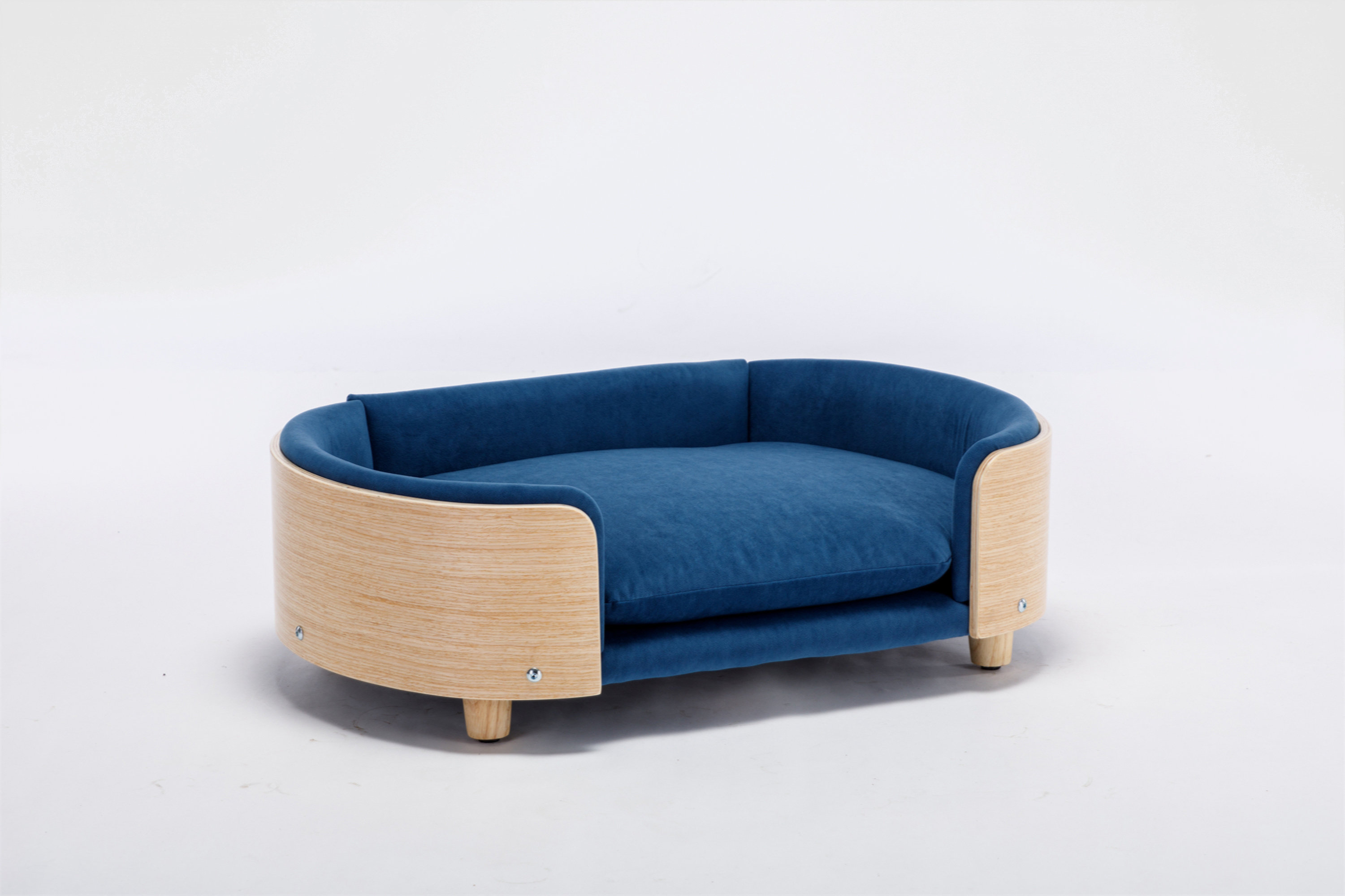 Corrigan Studio® Scandinavian Style Elevated Dog Bed Pet Sofa With ...