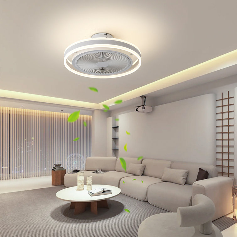 Williston Forge Karnisha 19.6'' Ceiling Fan with LED Lights & Reviews ...