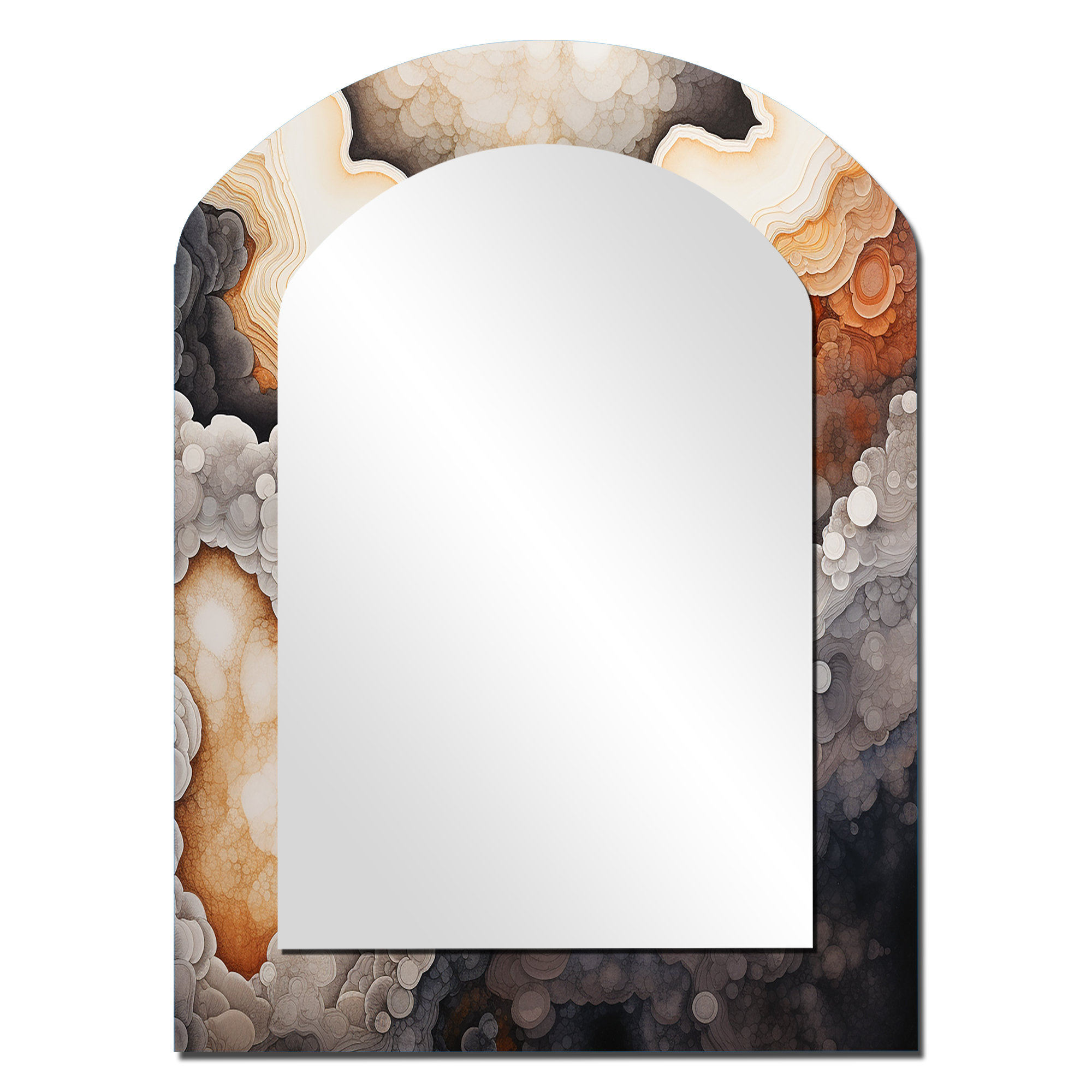 Dakota Fields Stone Geode Scenery Minimalism III - Stone Geode Arch ...