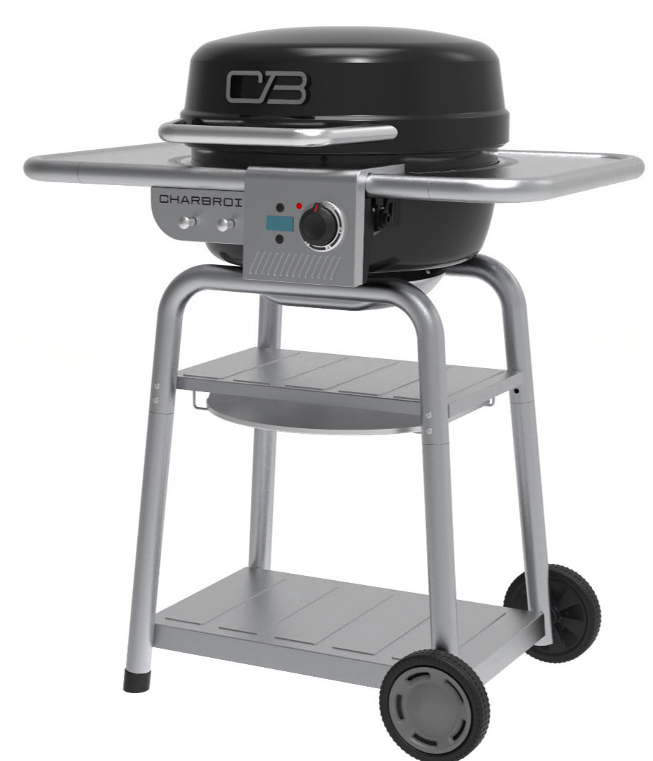 Charbroil Bistro Pro 240 Electric + Charcoal Grill & Griddle Combo ...