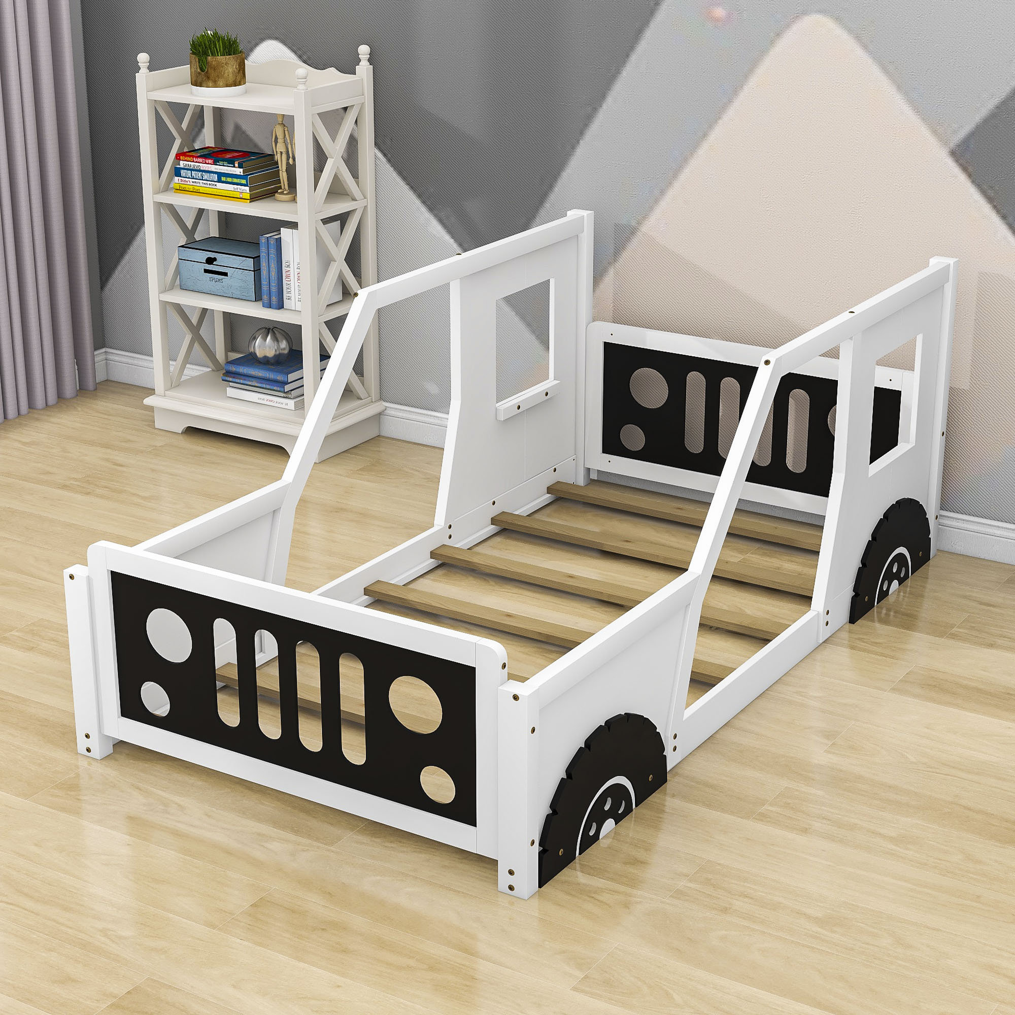 Mason & Marbles Rhea Twin Platforms Bed by Mason & Marbles | Wayfair