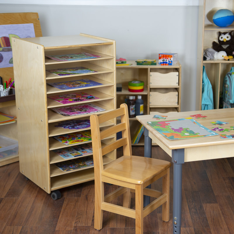 Wood Designs Contender Paper and Puzzle Storage Center - RTA & Reviews ...