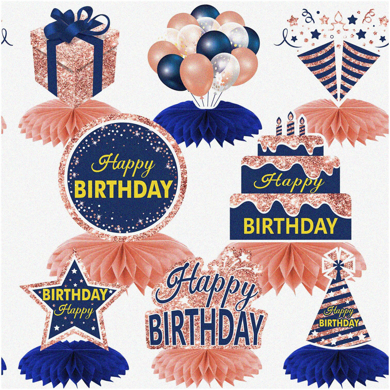 BRBCA Par-Tee Time Golf Party Kit 12 PCS Decorations | Wayfair