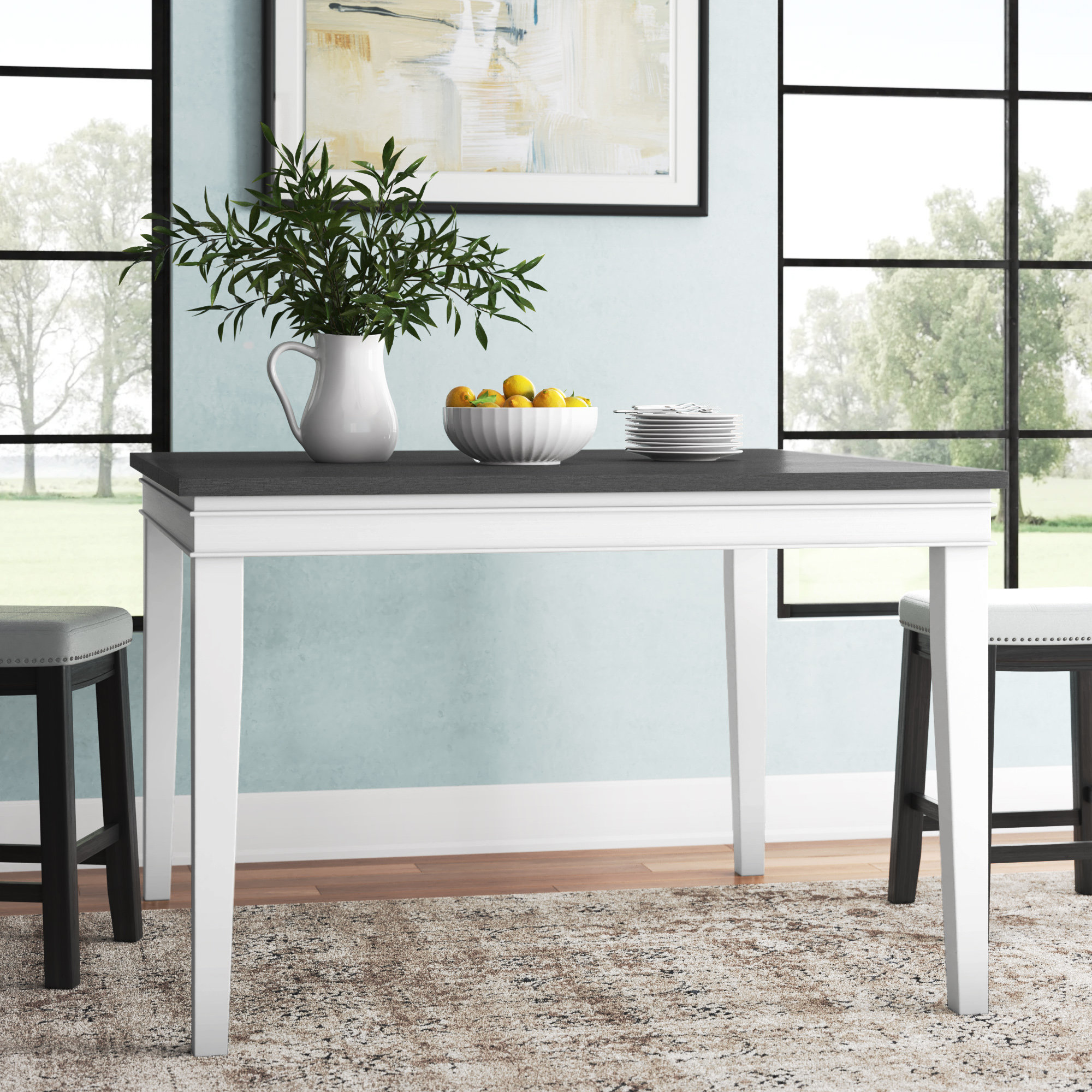 Red Barrel Studio® Counter Height Extendable Dining Table & Reviews ...