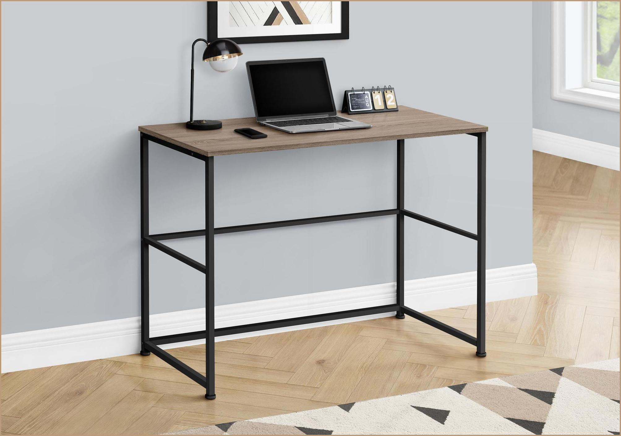 Inbox Zero Desks for Home Office, 40” L Computer Desk with Storage ...