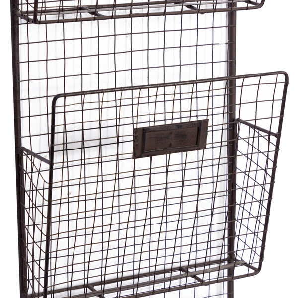 Birch Lane™ Kieran 3 Tier Wire Wall Unit Set & Reviews | Wayfair