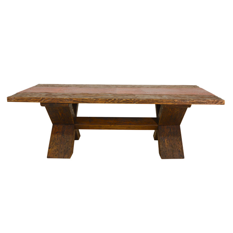 LMT Design Canyon Leather Dining Table | Wayfair