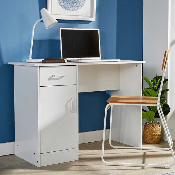 Ebern Designs Stefanski 1 Drawer Computer Storage Cupboard Desk ...