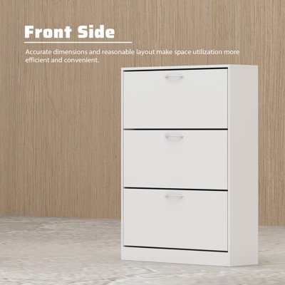 Wade Logan® 47.2'' H 18 Pair Shoe Storage Cabinet & Reviews | Wayfair