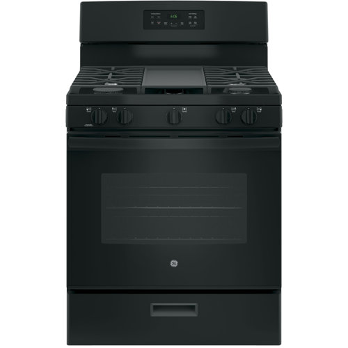 GE Appliances 30" 5 cu ft. Freestanding Gas Range with Griddle ...
