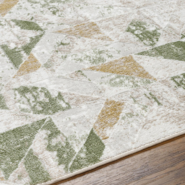 Trent Austin Design® Pyburn Abstract Green Area Rug & Reviews | Wayfair