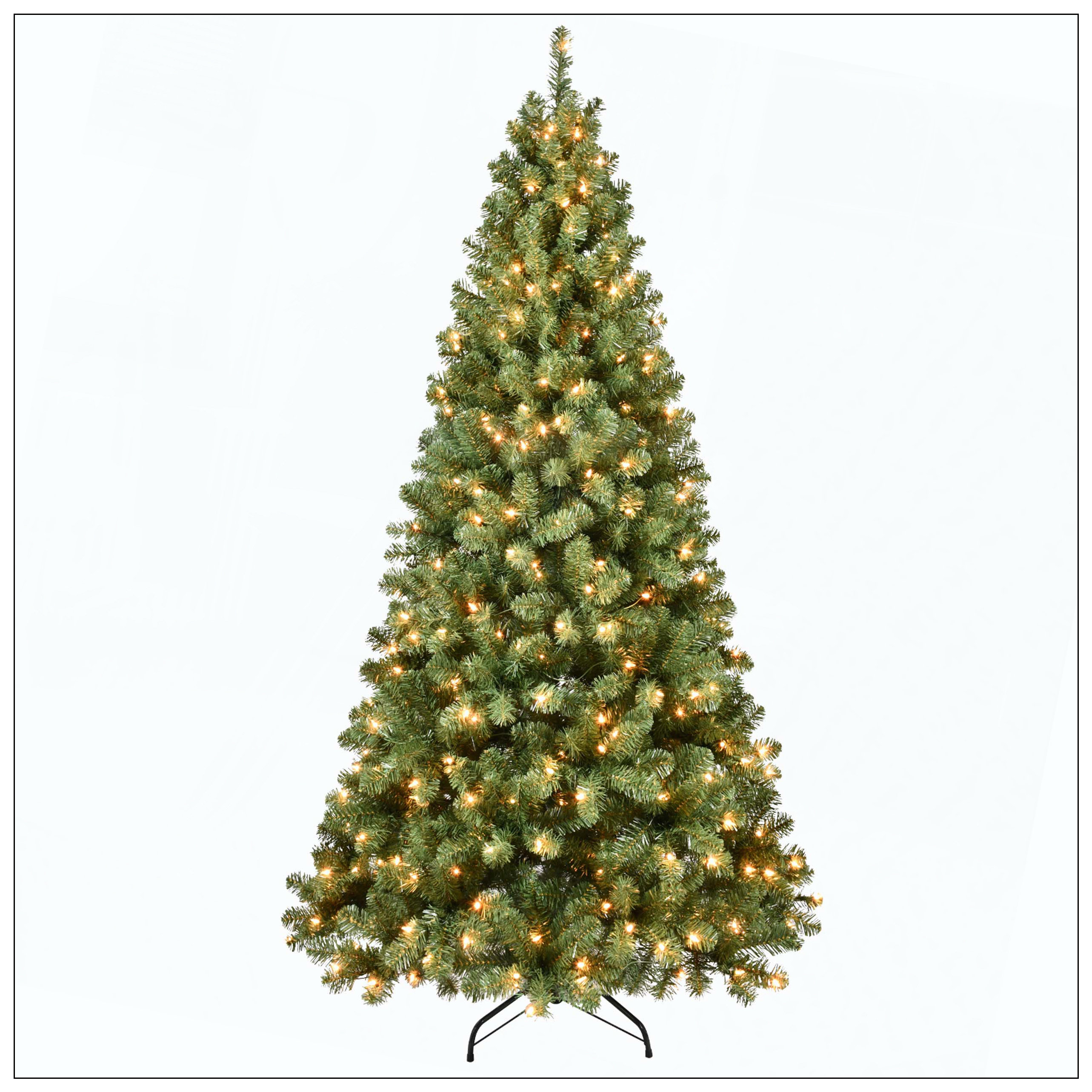 Red Barrel Studio® Pre-Lit PVC Christmas Tree With 650 UL Lights – 1930 ...